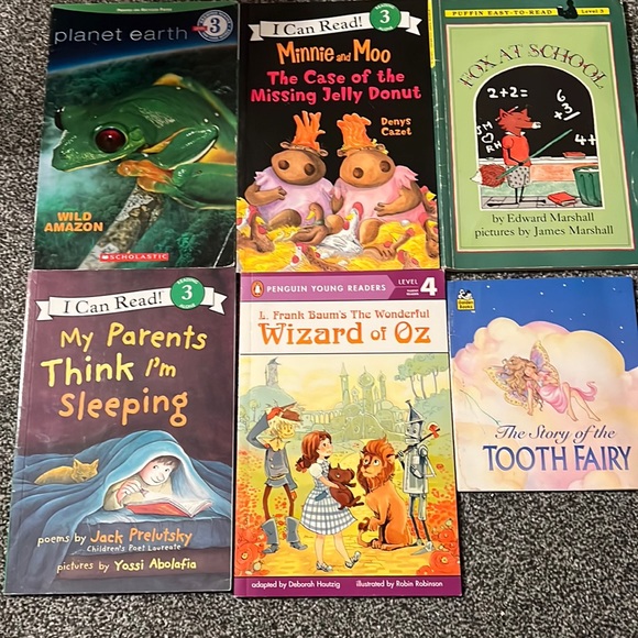 Other | Lot Of 6 Early Readers Childrens Books Level 3 And 4 | Poshmark